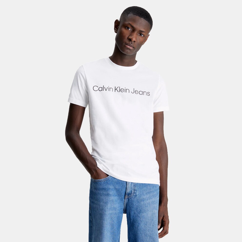 Calvin Klein Core Institutional Logo Slim Tee Bright White J30j322552 Yaf